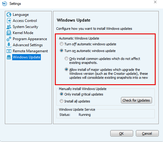 How To Allow Windows 11/10 Feature Updates With Reboot Restore and ...