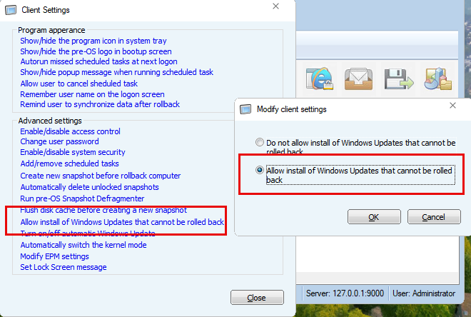 How To Allow Windows 11/10 Feature Updates With Reboot Restore and ...